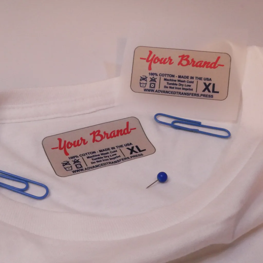 DTF Neck Label Transfers » Advanced Transfers